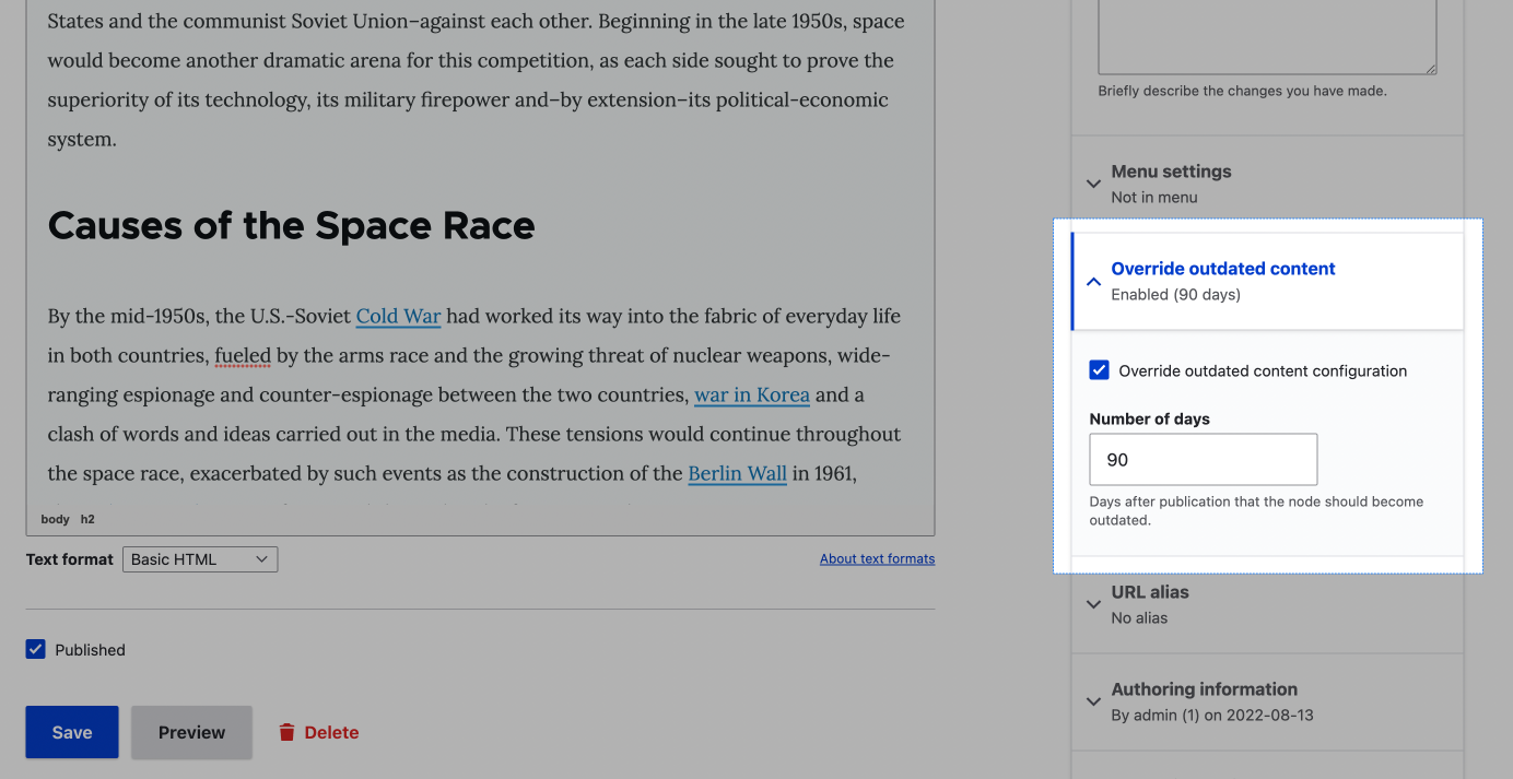 Outdated content | Drupal.org